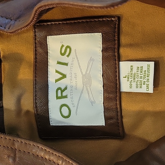 Orvis | Jackets & Coats | Mens Leather Vest | Poshmark